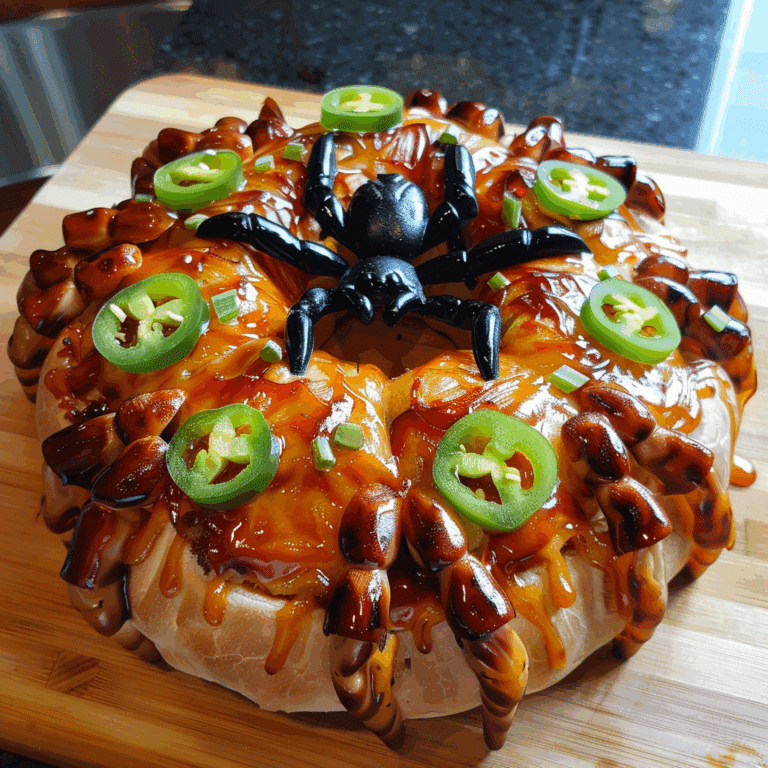 Spooky Spider Taco Ring – Fun Halloween Dinner Recipe