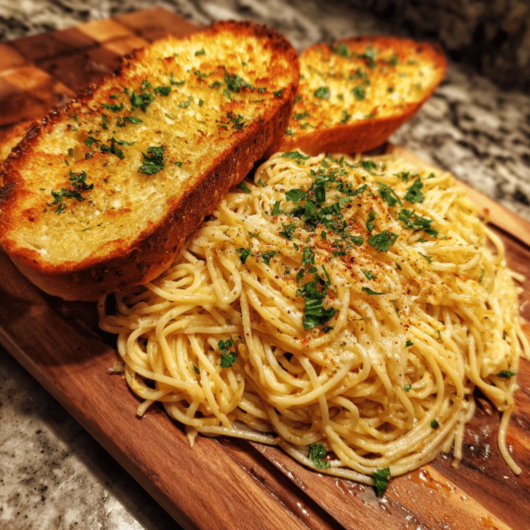 Spaghetti Garlic Bread – Cheesy, Comforting & Easy Weeknight Meal Twist