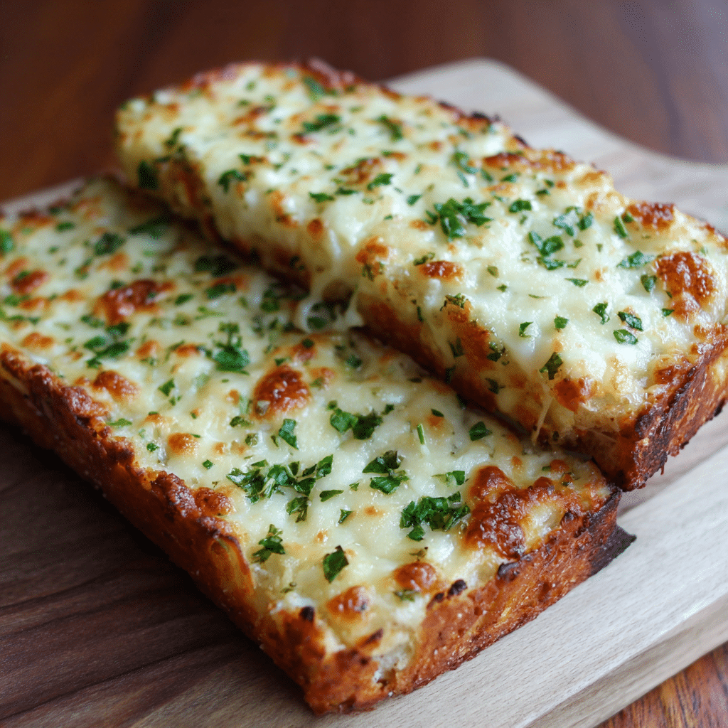 Garlic Cheese Bread – Easy Homemade Cheesy Garlic Bread Recipe