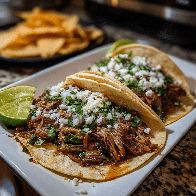 Slow Cooker Barbacoa (Tender & Flavor-Packed Beef)